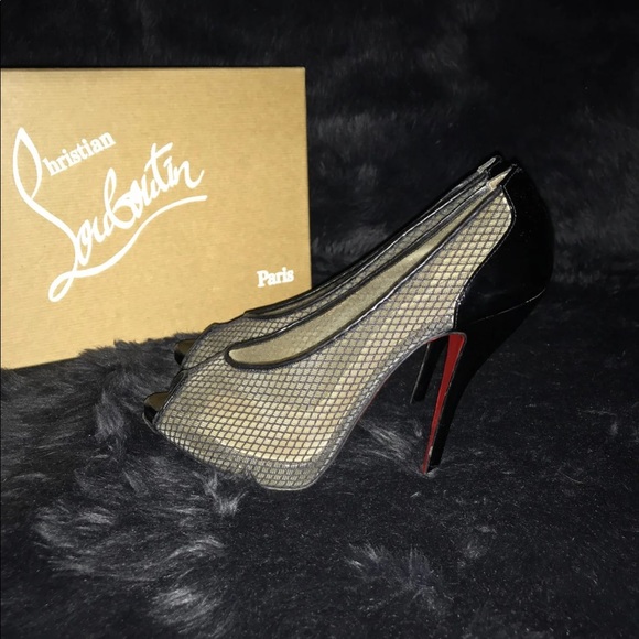 Christian Louboutin | Shoes | Christian Louboutin Fetilo Peeptoe Pump ...